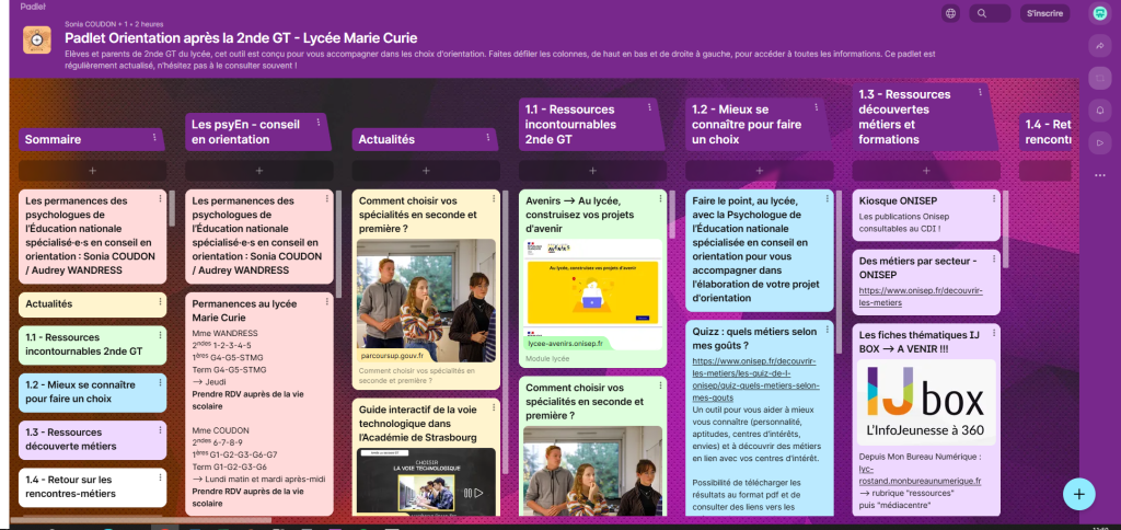 Lycée MARIE CURIE